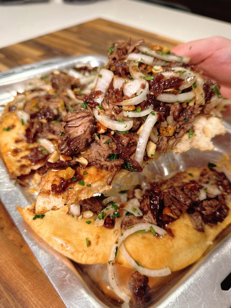 A Recipe from Ancient Persia: Braised Lamb Flatbread – Eats History